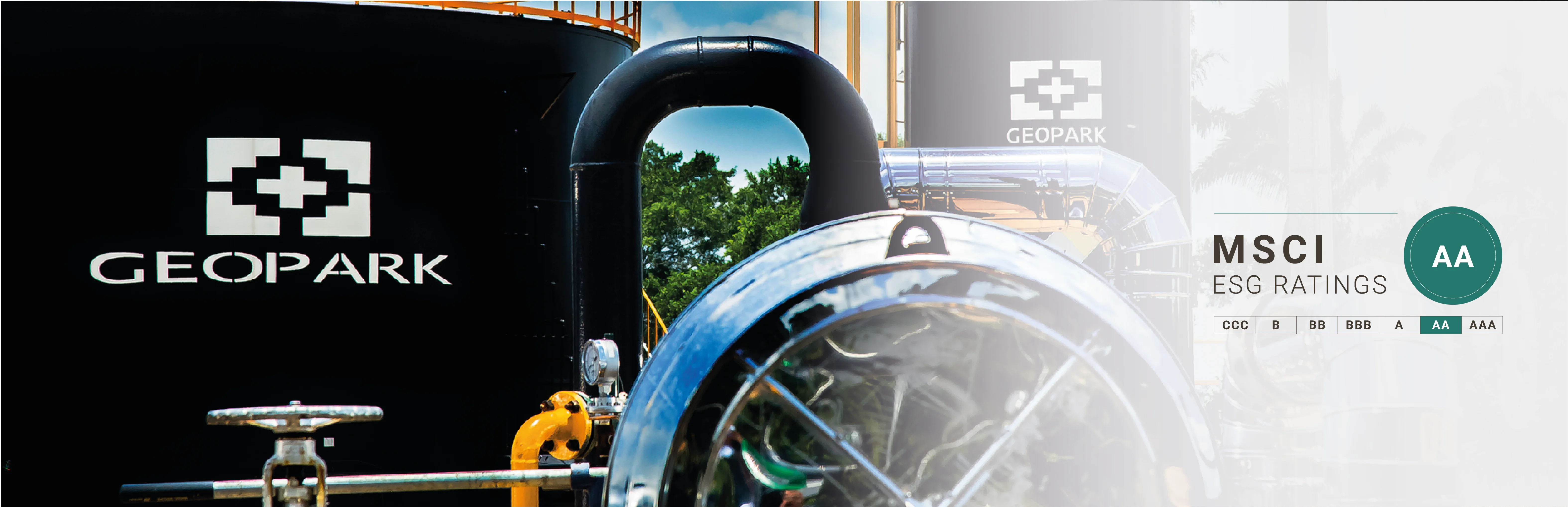 MSCI rates us “AA,” an ESG Leader